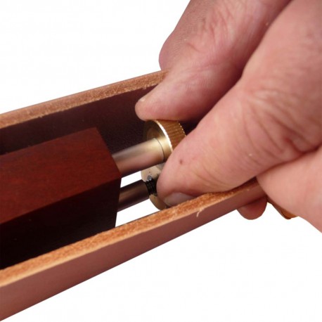 Loom-strop tensioned by two knurled-nuts TENSIO - laguiole knife