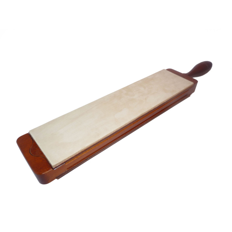 Extra-large double-sided interchangeable magnetic razor strop SUPEX 77